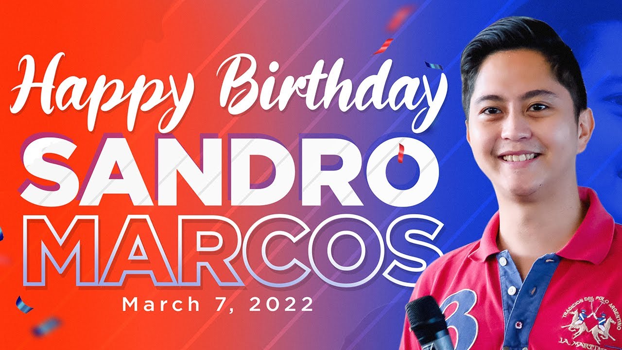 SANDRO MARCOS 28th BIRTHDAY! | UNENDING LOVE TO EVERYONE - YouTube