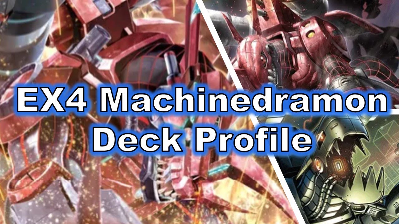 Machinedramon Deck Profile (EX4) - YouTube