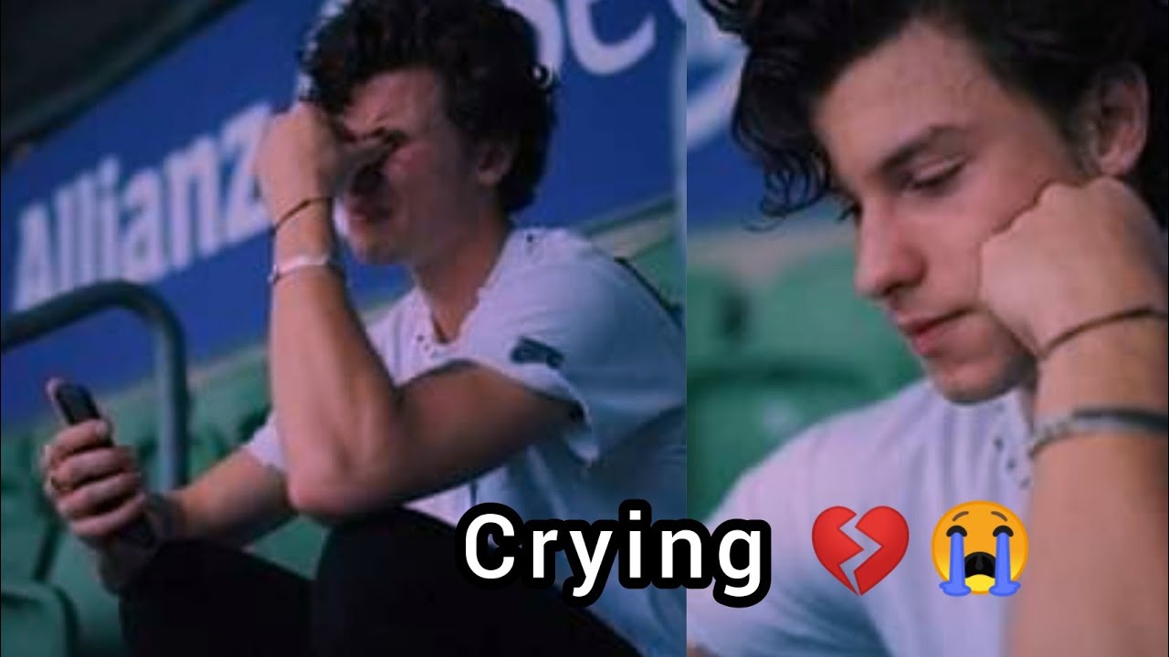 Shawn Mendes crying 😭💔 #shawnmendes #shawn #cancelconcert #heartbroken ...