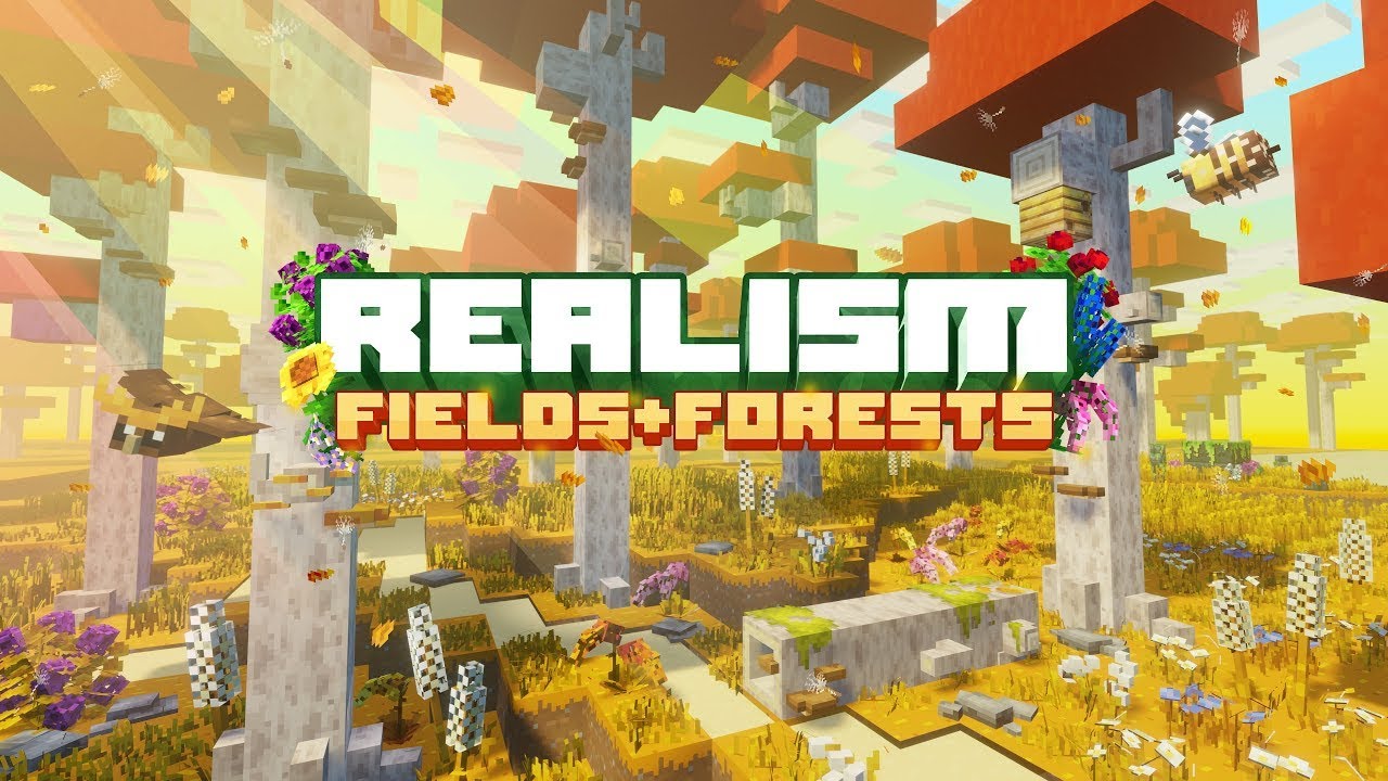 REALISM v1 \\ Fields + Forests | Minecraft Marketplace World | Showcase ...