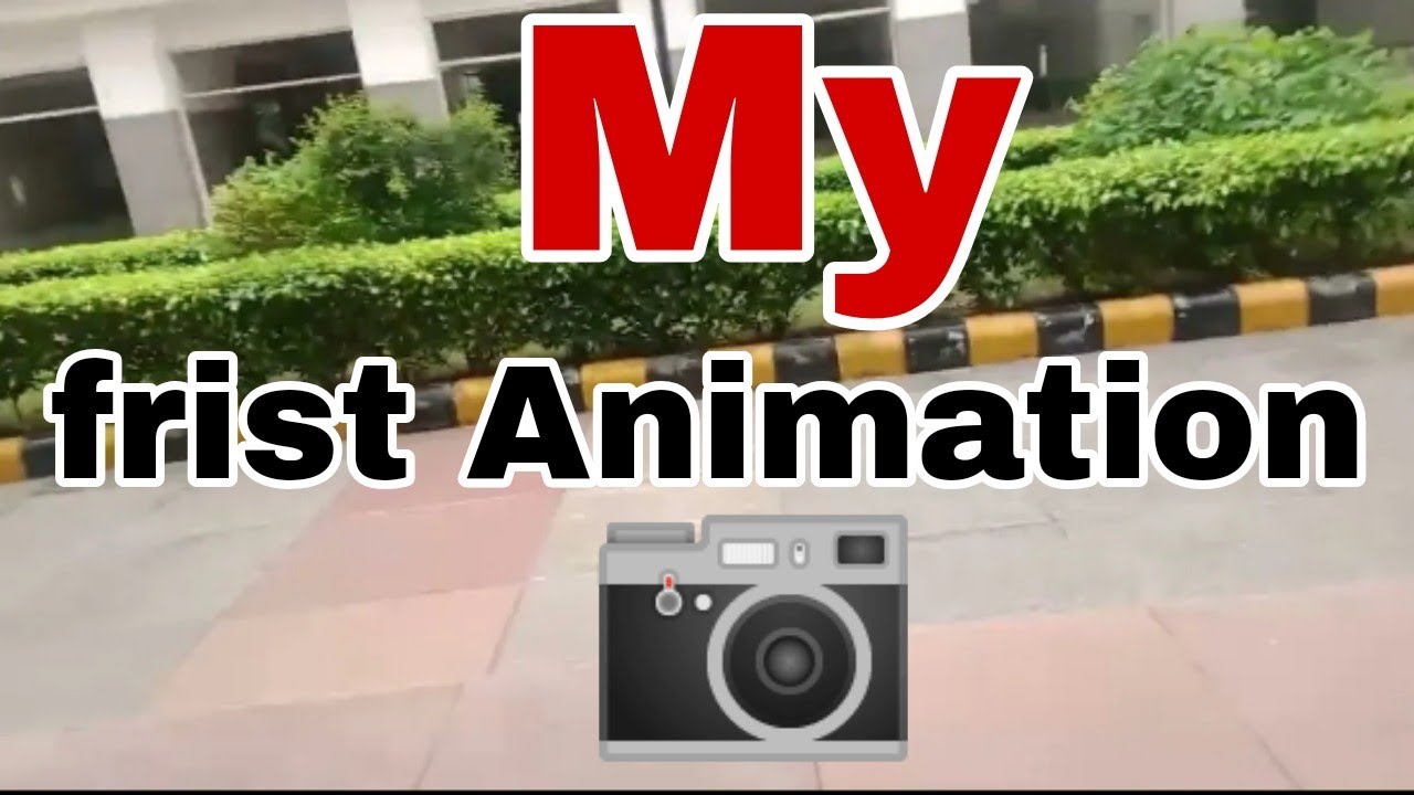 My first animation 📷| try to make video😌 || MR. guard - YouTube