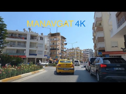 4K DRIVE IN MANAVGAT DAY, TURKEY 2022