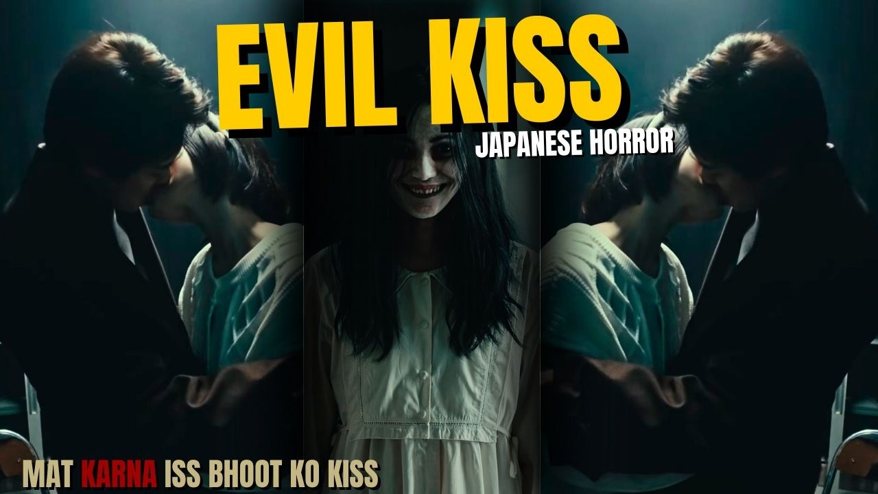 EVIL KISS (2025) Cursed Japani Horror Movie Explained in Hindi | Japani ...