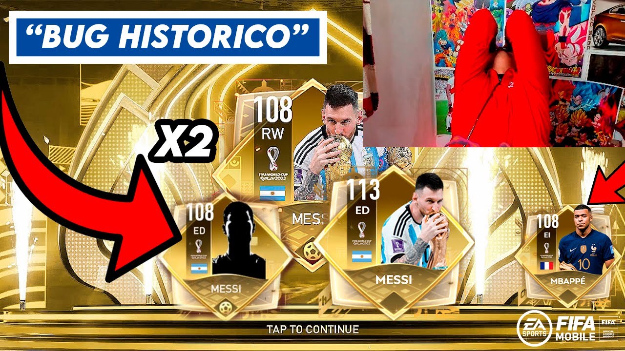 🐐 😱 ME SALE DOBLE MESSI TOTT CAMPEON DEL MUNDO con OTRO BUG HISTORICO ...