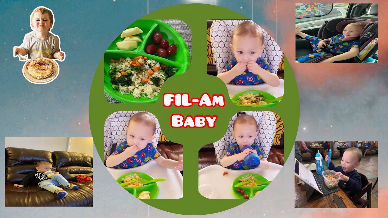 FIL-AM BABY LIKE EATING VEGGIES AND FRUITS ALWAYS NH USA - YouTube