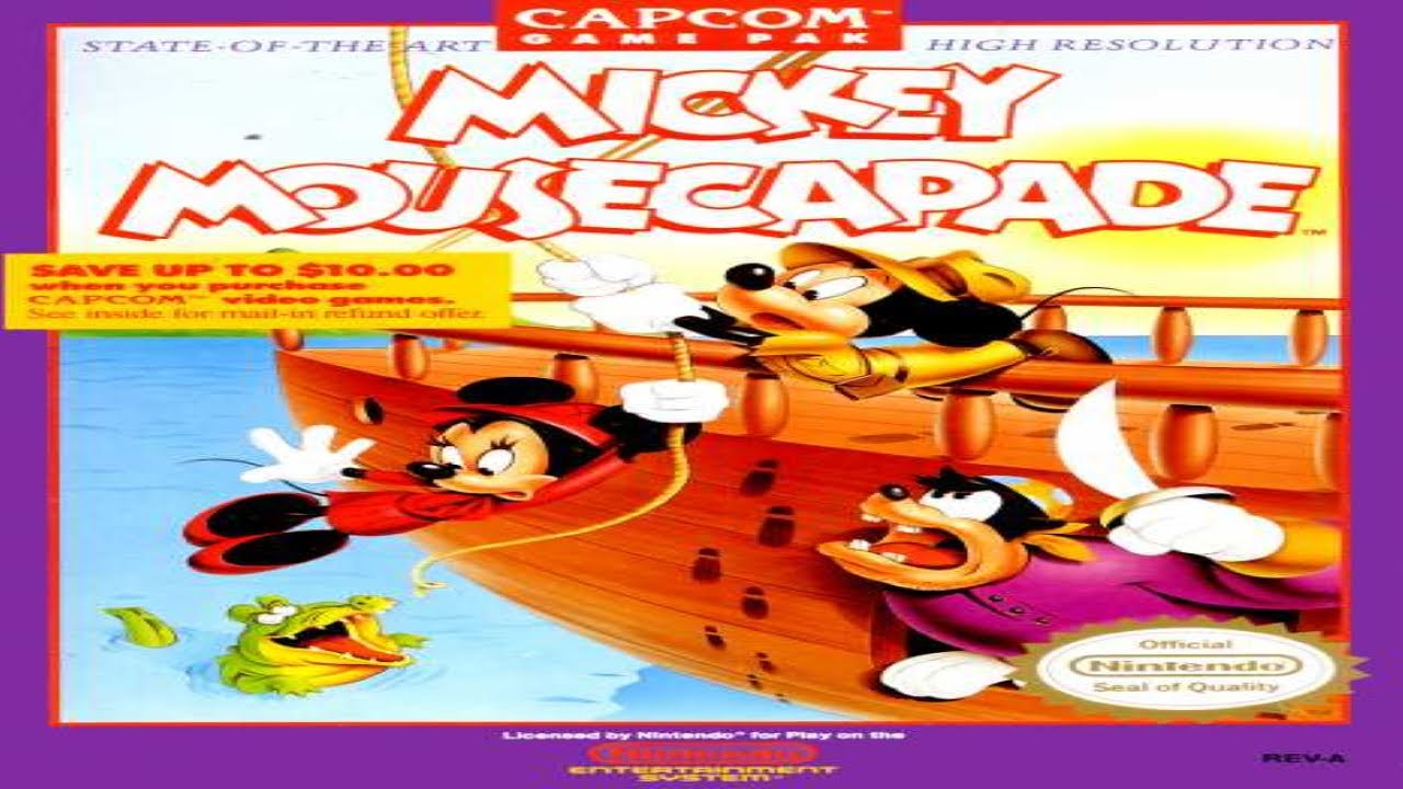 Mickey Mousecapade - Nes Playthrough - YouTube