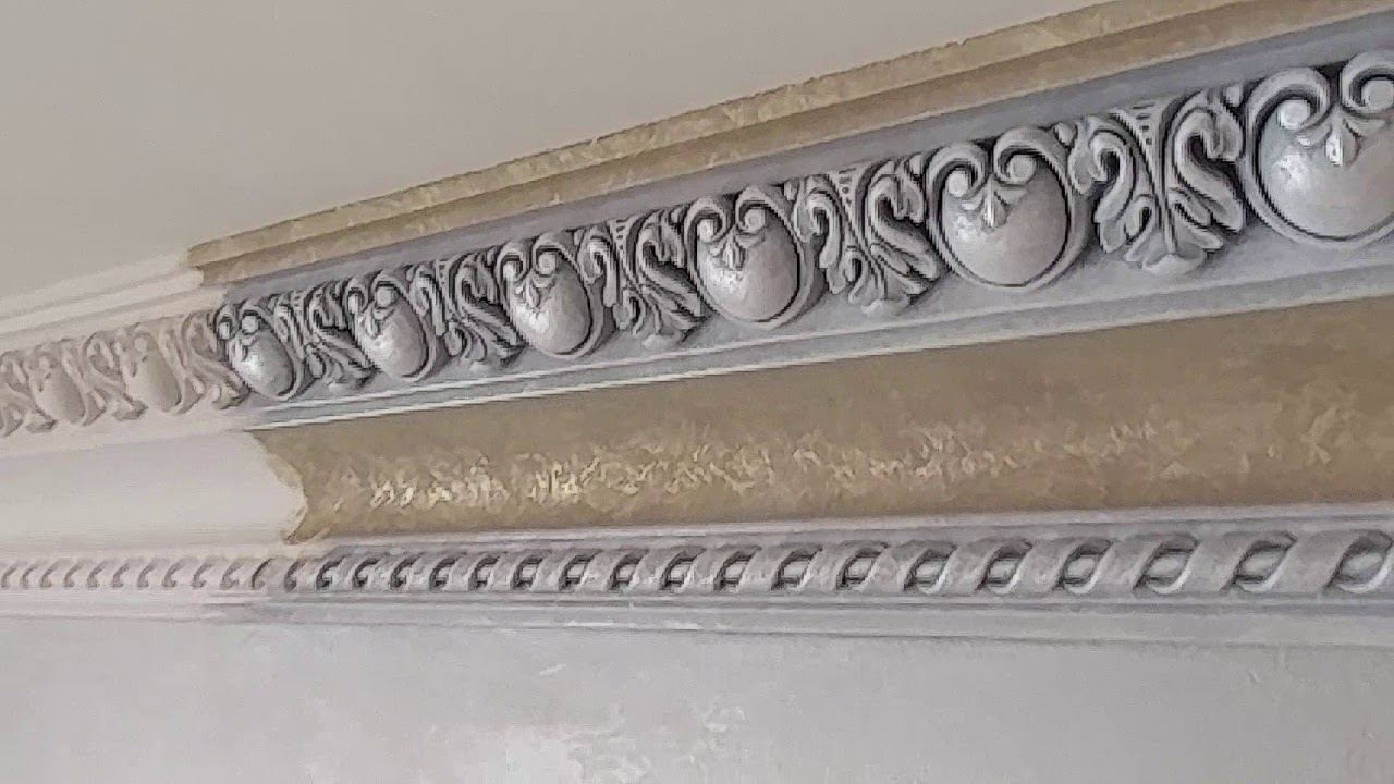 pattern of painting molding - YouTube