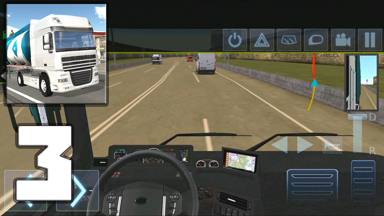 Truck Driving Simulator 2020 - Mobile Gameplay Walkthrough Part 3 (iOS ...