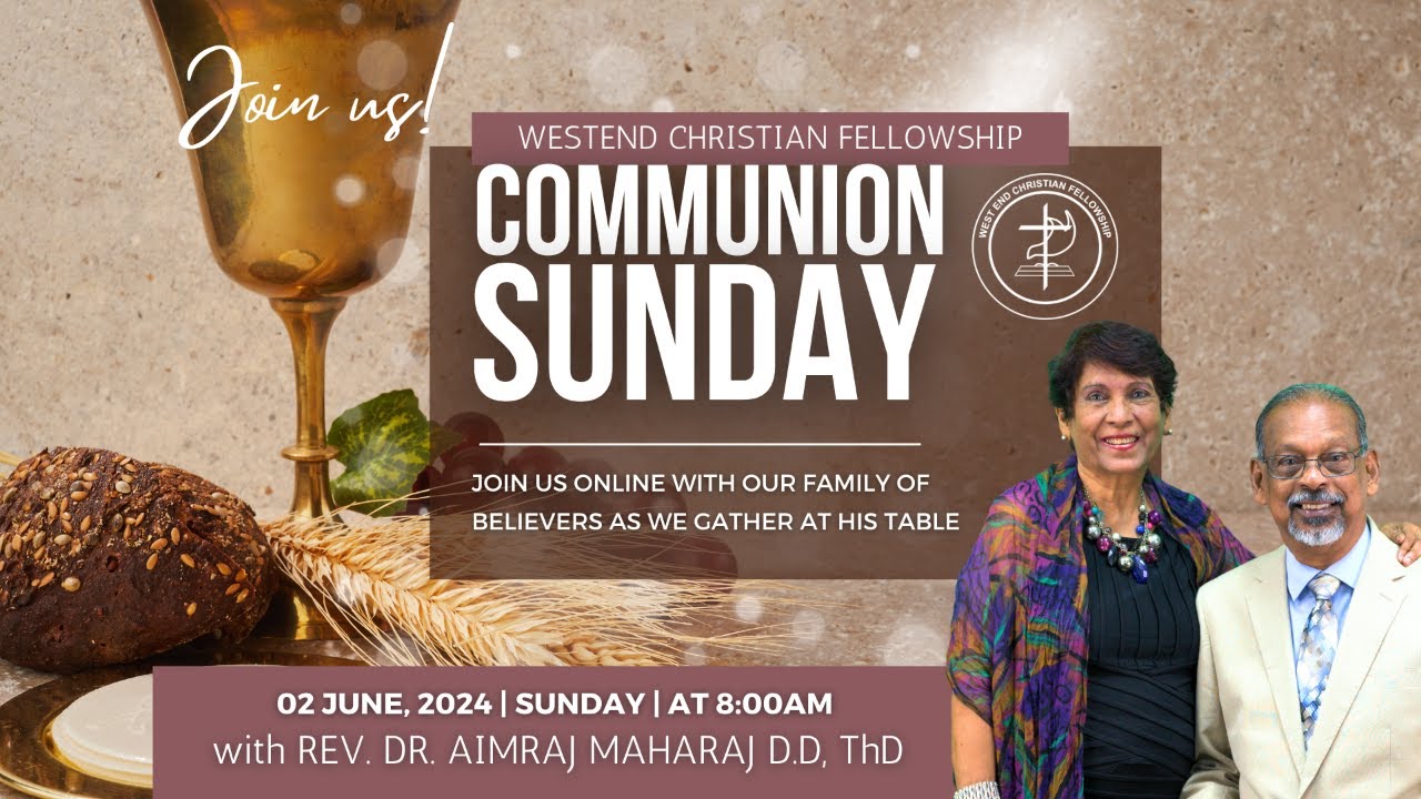 Sunday Morning Communion Service June 2nd 2024 - YouTube