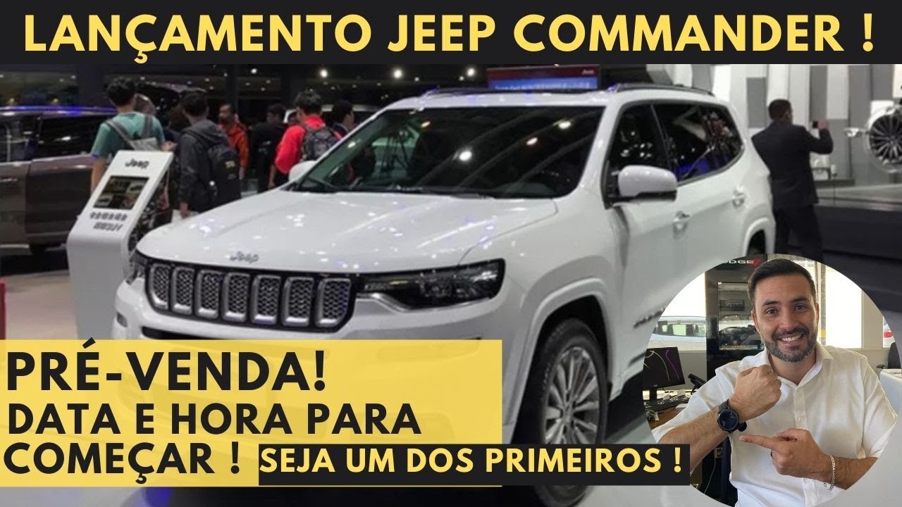 Novo JEEP COMMANDER 07 Lugares Pré Venda Garanta o seu! - YouTube