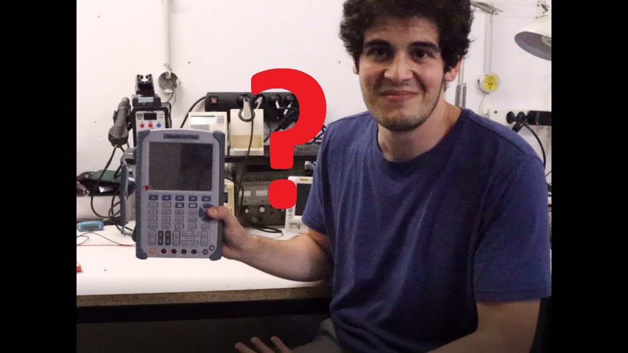 Recensione Hantek DSO1202B 200MHz oscilloscopio Palmare ITA (Parte 1 ...