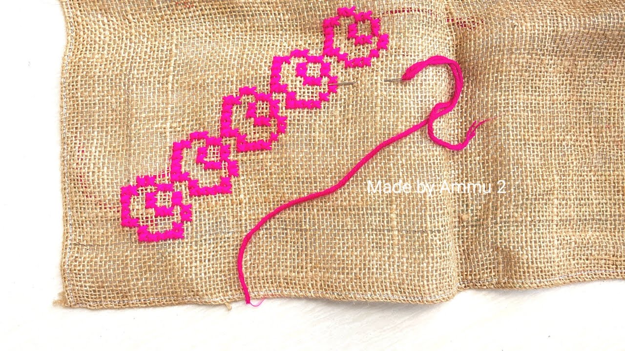 Colourful ason design/Ason design/Cross stitch ason design - YouTube