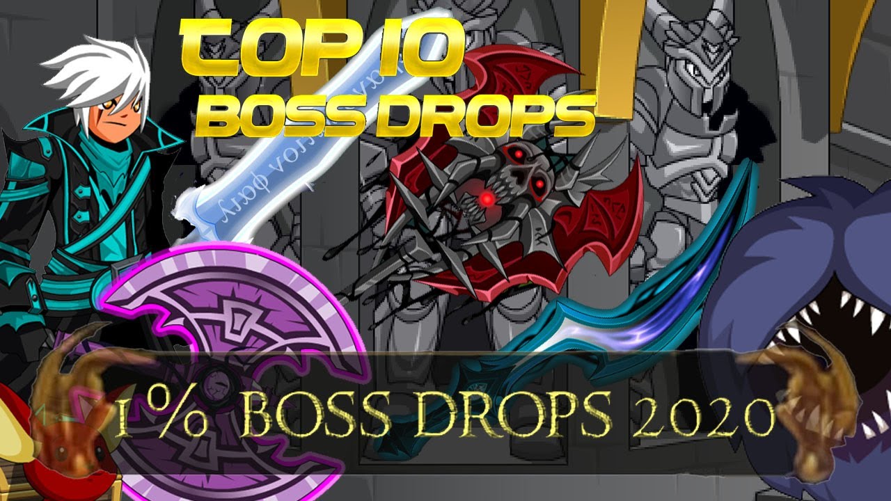 AQW Top 10 1% Drops 2020 - YouTube