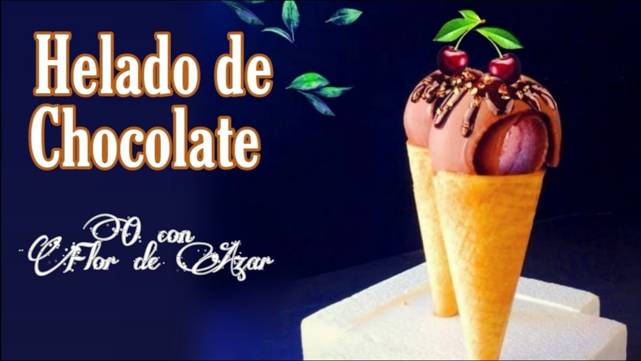Helado de chocolate tipo Cornetto | Trucos para un delicioso helado de ...