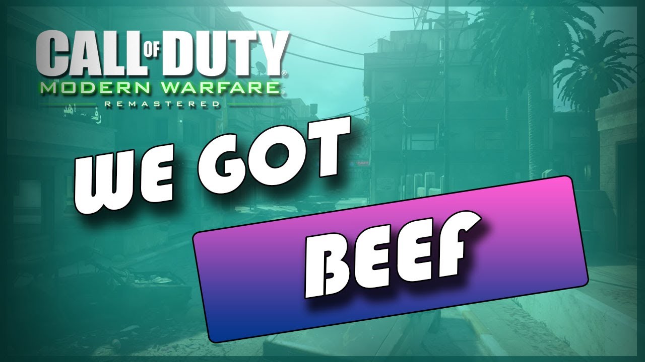 We Got Beef | MWR 4v4 SnD - YouTube
