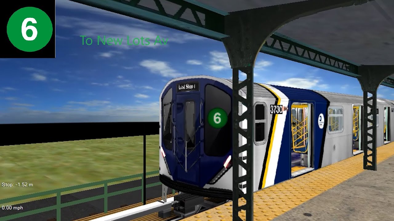 Openbve: R262 6 From Pelham Bay Park To New Lots Av via Eastern Pkwy ...