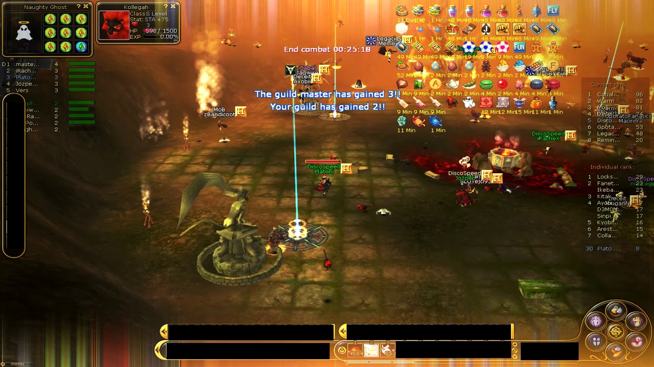 Flyff Guild Siege Aibatt 2019-12-14 Platini/Platoni PoV - YouTube