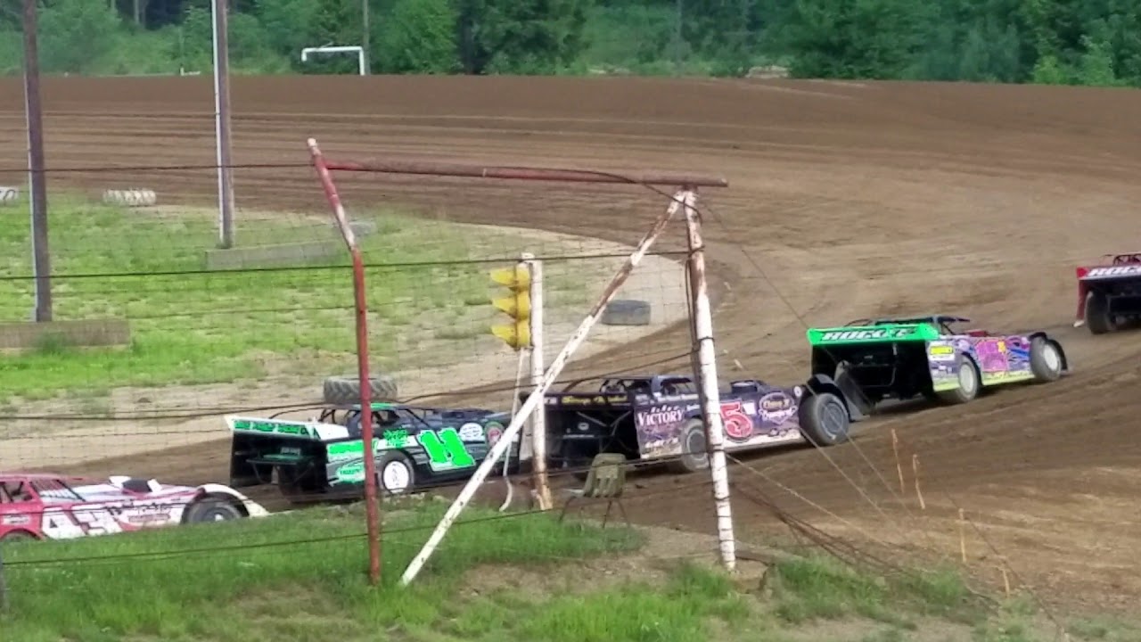 dog hollow speedway 6-9-18 ofr oaks family racing - YouTube