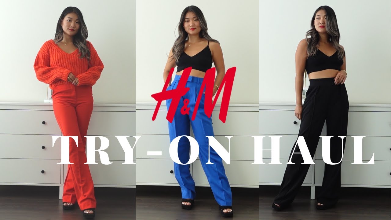H&M NEW IN TRY ON HAUL | FW22/23 - YouTube