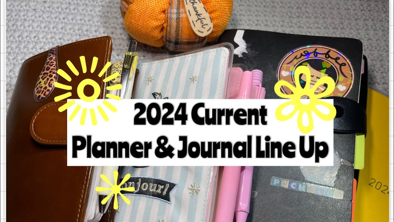 2024 current planner line up - YouTube