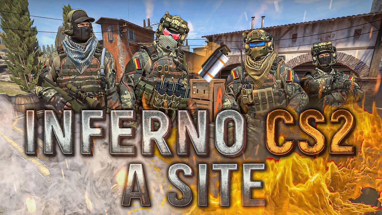 Основные гранаты в CS2 | INFERNO | A site - YouTube