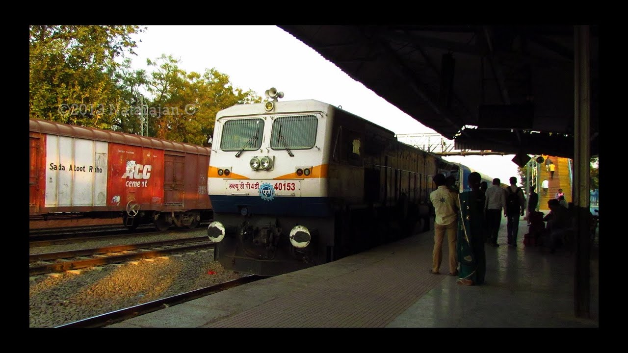 WDP4D first ride : Amazing pickup and notching up sounds... - YouTube