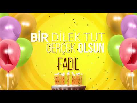 İyi ki doğdun FADIL- İsme Özel Doğum Günü Şarkısı (FULL VERSİYON)