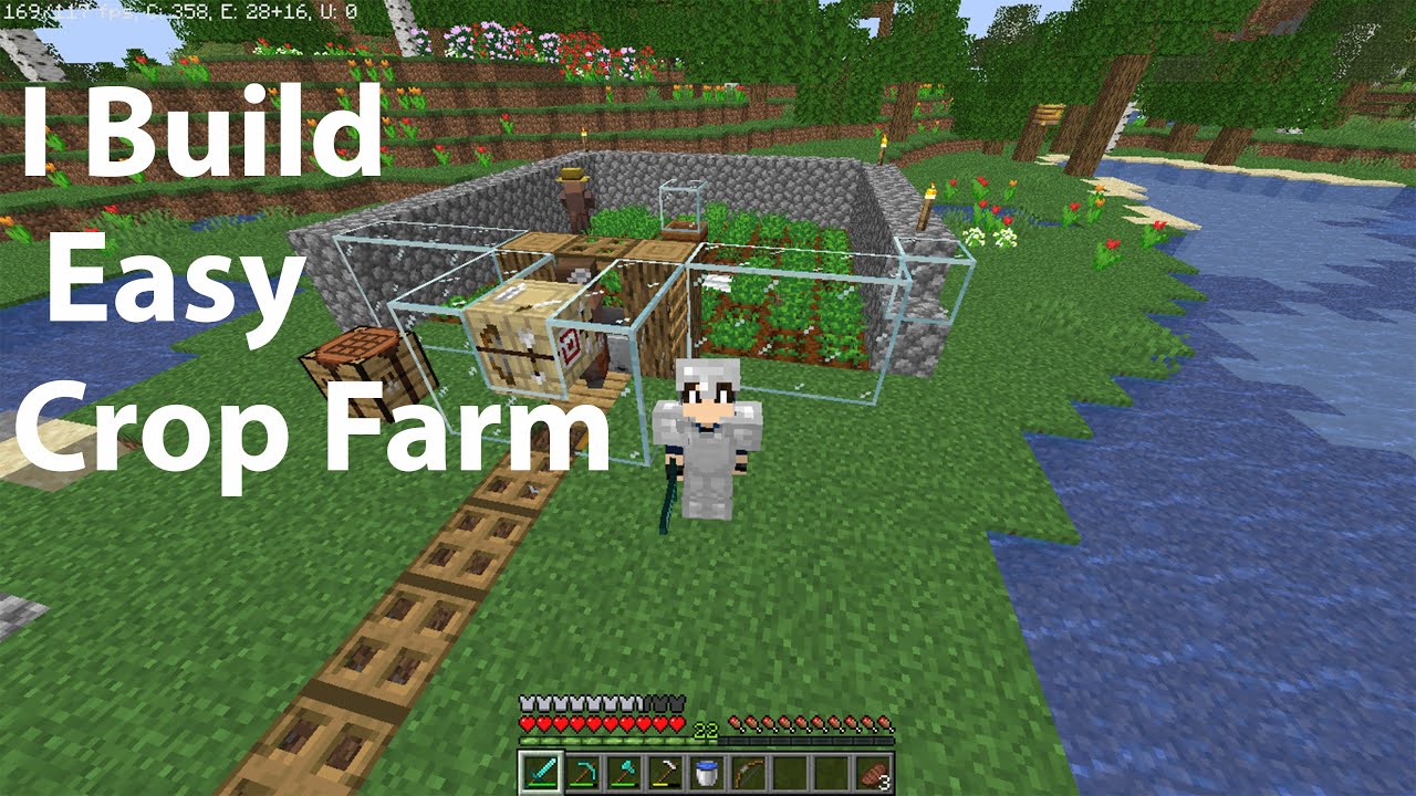I Build A Carrot Food Farm in Minecraft 1.20 java - YouTube
