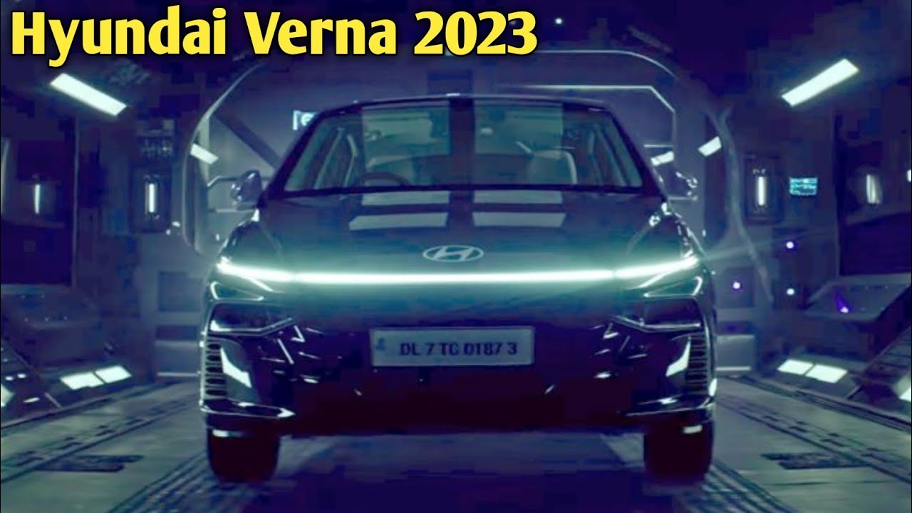 2023 Hyundai Verna Official Teaser | First Look Revealed | Best in ...
