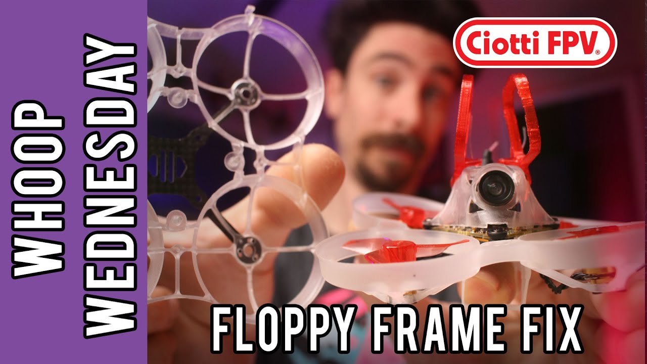 Whoop Wednesday - Q&A - Fixing the Floppy Framed Tiny Lifter - YouTube