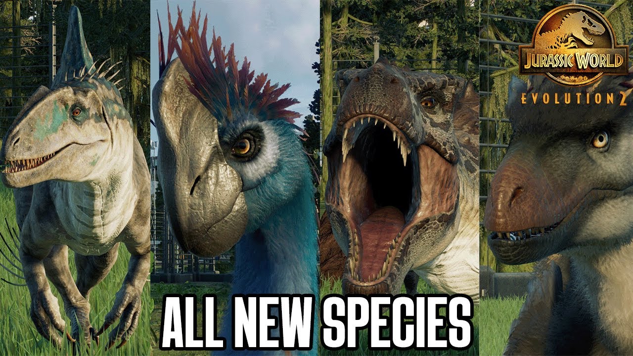 NEW DLC! Cretaceous Predator Pack Species Showcase | Jurassic World ...