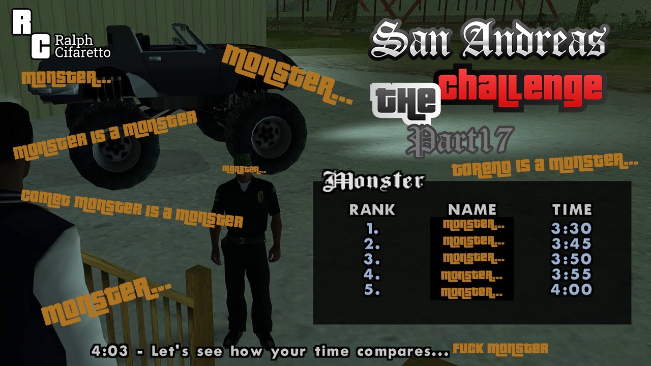 GTA: San Andreas THE CHALLENGE Difficulty Mod - Part 17 [No Video ...