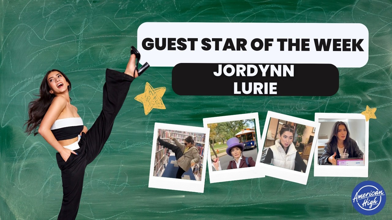Guest Star of the Week - Jordynn Lurie@college.life.shorts ...