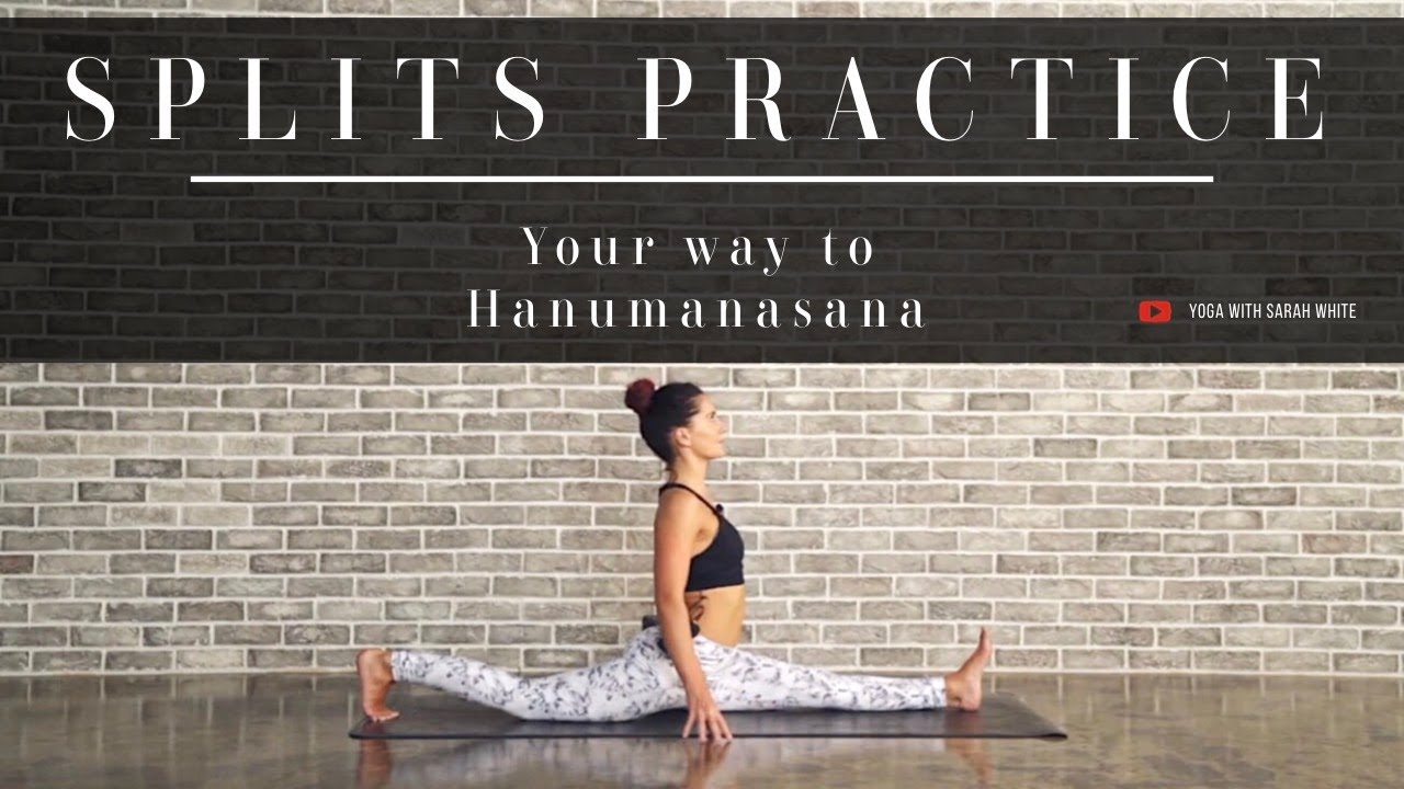 Splits Practice | Flexibility with Sarah White - YouTube
