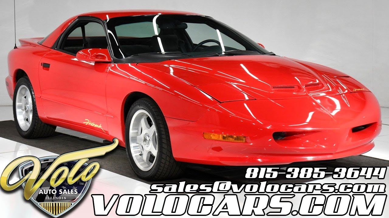 1993 Pontiac Firehawk SLP for sale at Volo Auto Museum (V19106) - YouTube