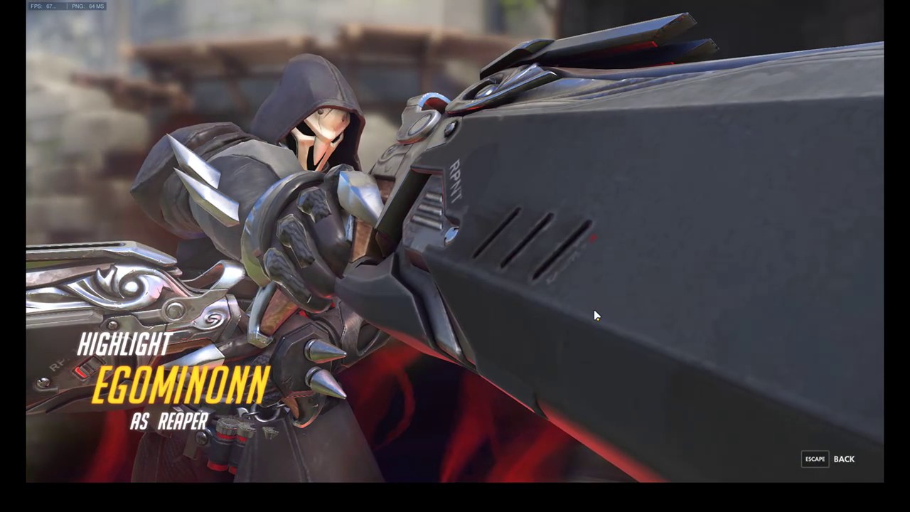 Overwatch Crazy Reaper Highlight - YouTube