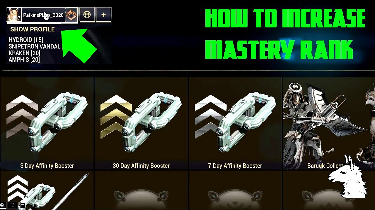 Let's Play Warframe (140) How to Get Mastery Rank - YouTube
