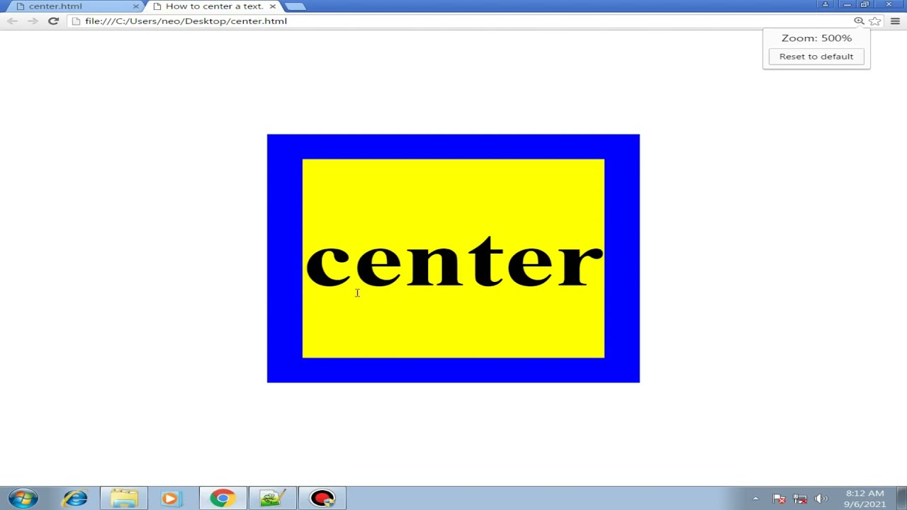 How To Write Text In Center Using CSS HTML Text Align In A Website How To Write Text In Center Using CSS HTML Text Align In A Website