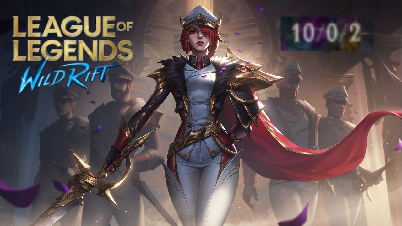 S8 LoL Wild Rift: Azametli Kızıl Fiora kostüm delici krit VS rakipleri ...