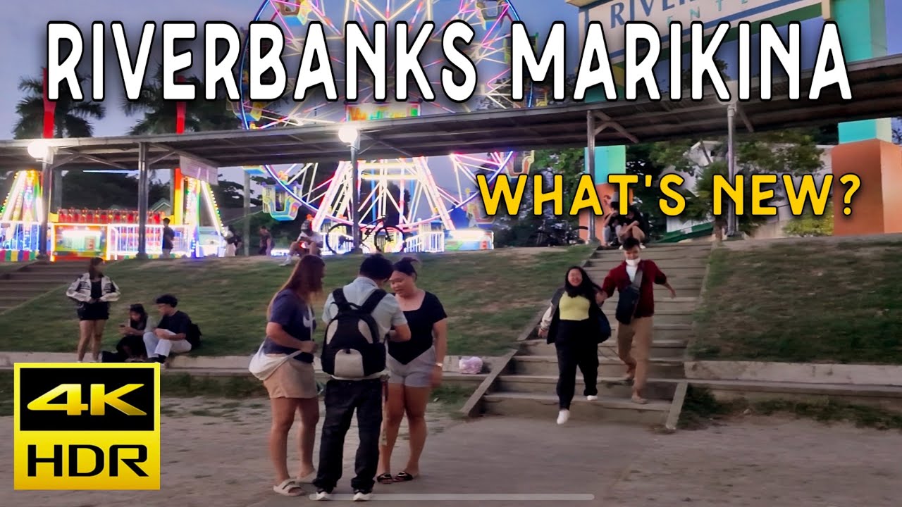 Marikina Riverbanks Center Bazaar and Street Foods Full Walking Tour | Philippines 4K HDR - YouTube