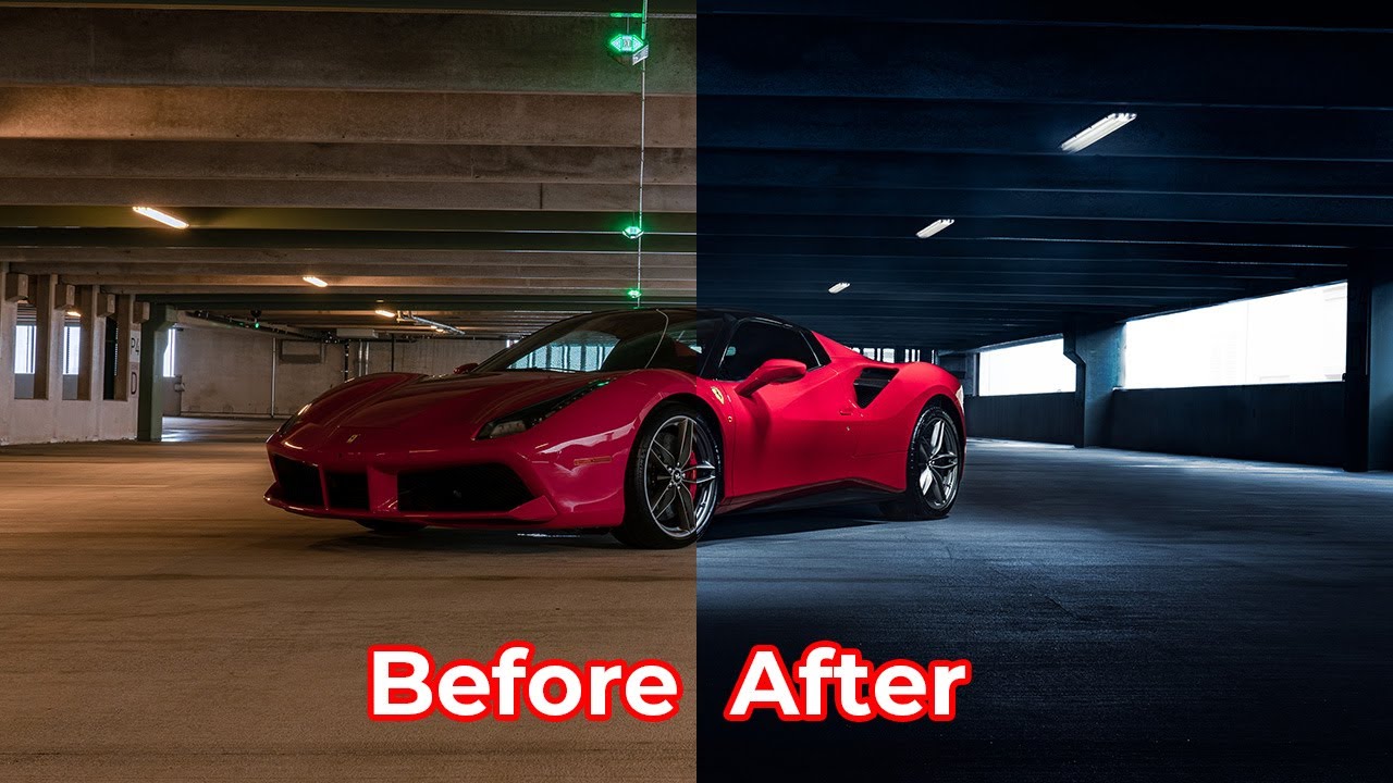 Ferrari 488 Photo Shoot - Layer Walkthrough - YouTube