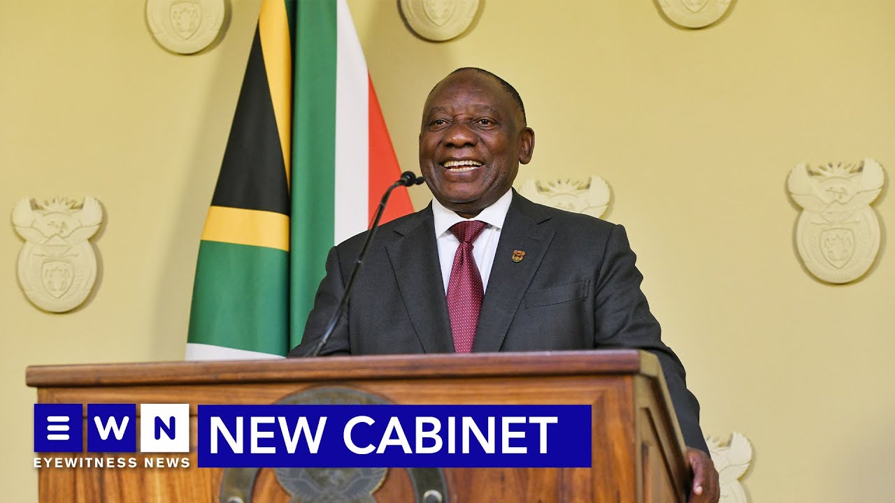 ICYMI: SA's new (GNU) cabinet - YouTube