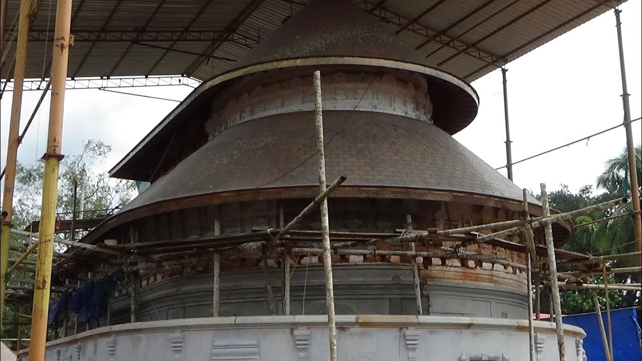 Renovation of Madhur Temple is in Progress - YouTube