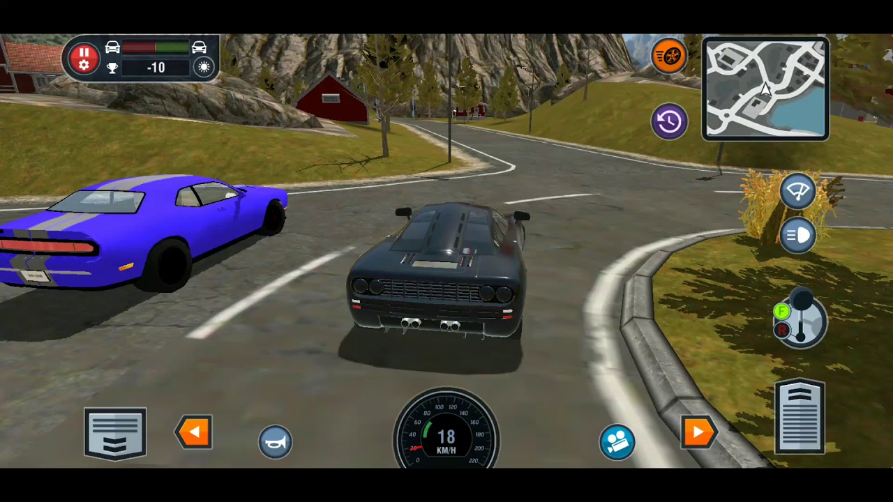 Safely exiting inner lane of roundabout when outer lane is busy - YouTube