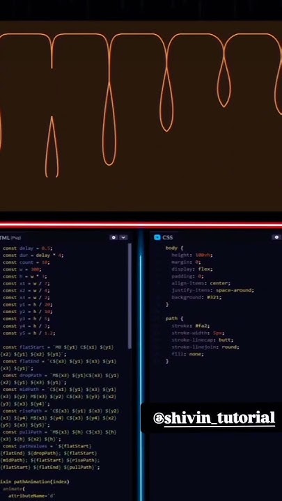 Created Water Drops | HTML | CSS | JS | #trending #coding #3danimation #shorts #shortsfeed - YouTube