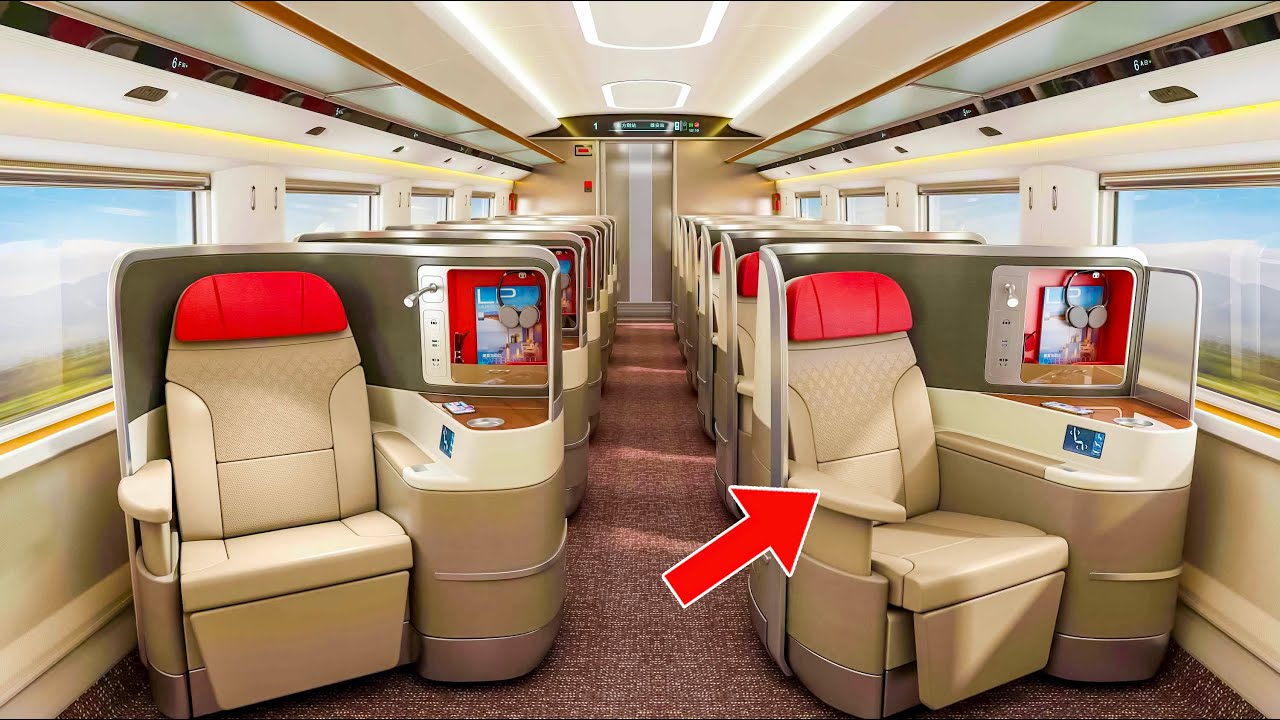 Take China's most luxurious high-speed rail business class from ...