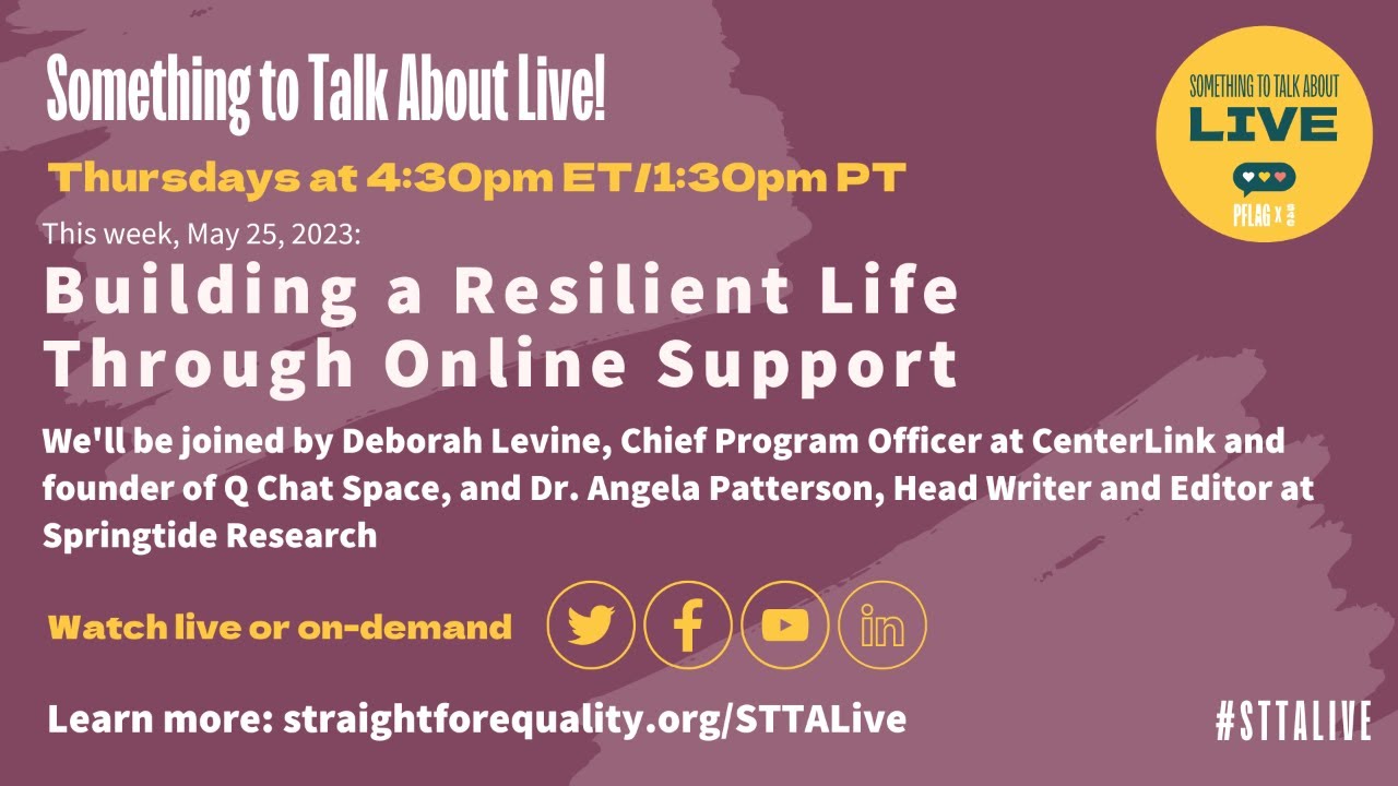 Building a Resilient Life Through Online Support - YouTube
