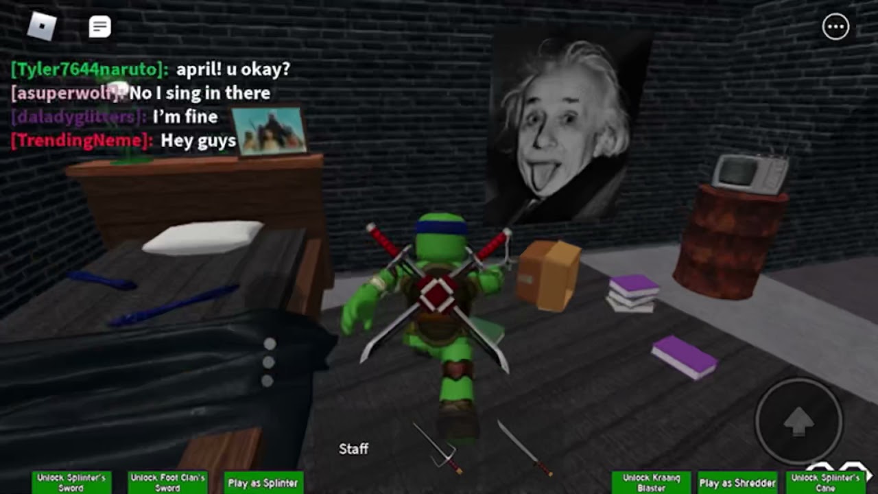 New Lair for TMNT! (Roblox Teenage Mutant Ninja Turtles Sewer Rampage ...