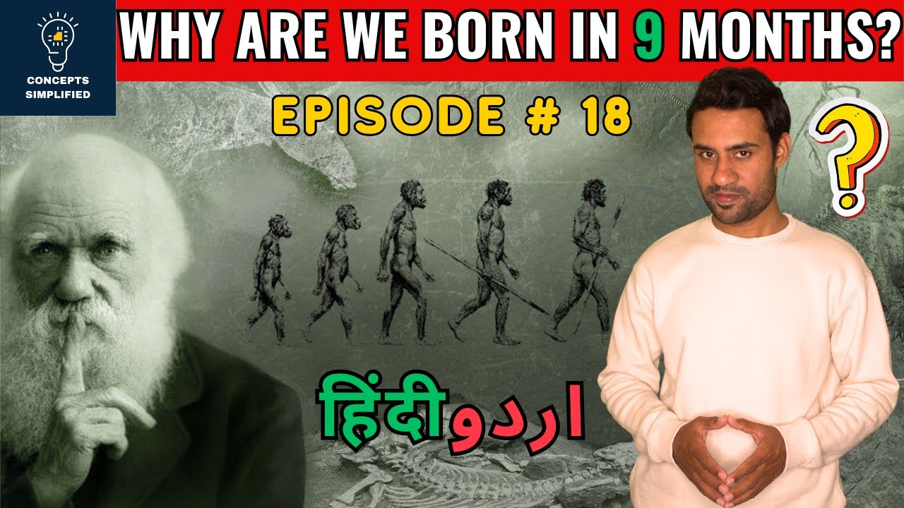 Why Are We Born in 9 Months? | Human Evolution | TESOM | Hindi | Urdu ...