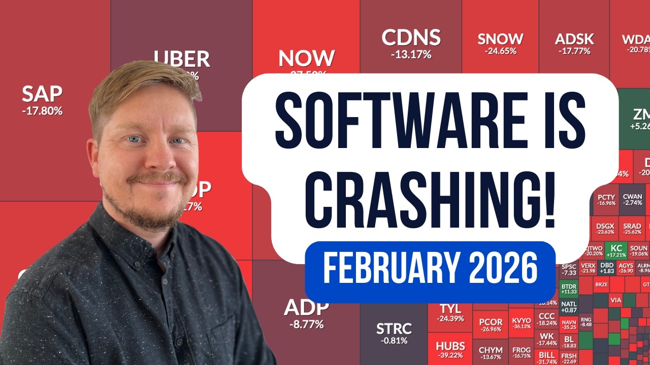 Software Stocks Are Crashing - What's Going On? - YouTube